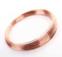China 0.25mm Enamel Coated Wire Red Copper Wire Brass Wire For Wire Cutting Machinery for sale