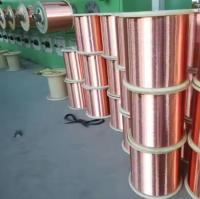 China 0.25mm Enamel Coated Wire Red Copper Wire Brass Wire For Wire Cutting Machinery for sale