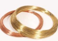 China 0.25mm Enamel Coated Wire Red Copper Wire Brass Wire For Wire Cutting Machinery for sale