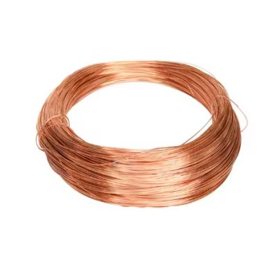 China Enamelled Bare Pure Copper Wire 0.2mm To 12mm H65 Mill Polished Bright for sale