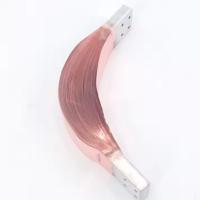 China Flat Flexible Soft Laminated Copper Bus Bar Connector 100-200A for sale