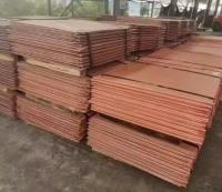 China 99.99% Pure Copper Cathode 10-2500mm 1m 2m 6m Industry Metallurgy for sale