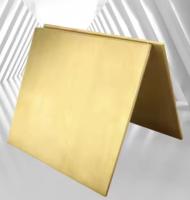 China 3mm Gold Plated Brass Copper Sheet C22000 Custom Corrosion Resistant for sale
