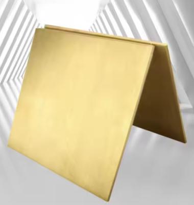China 3mm Gold Plated Brass Copper Sheet C22000 Custom Corrosion Resistant for sale