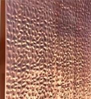 China Decorative Hammered Copper Sheet Metal Wall Cladding For Wall Home Decoration for sale