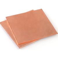 China Premium Red Copper Plated Steel Sheet C11000 Sc12000 0.3mm Thick Sheet for sale