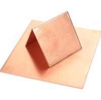 China Premium Red Copper Plated Steel Sheet C11000 Sc12000 0.3mm Thick Sheet for sale