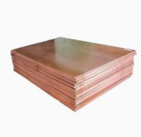 China C11000 C10200 C12000 0.6-200mm Red Copper Sheet For Industrial Decorative Use for sale