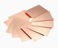 China C14500 99.97% C10100 C12200 Red Copper Plate 0.1-3.0mm 0.3mm-30mm for sale