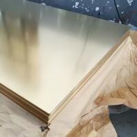 China 1mm 10mm H65 H62 H90 H80 Gold Color Brass Plated Sheet Metal for sale