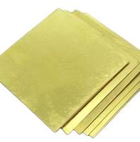 China 1mm 10mm H65 H62 H90 H80 Gold Color Brass Plated Sheet Metal for sale