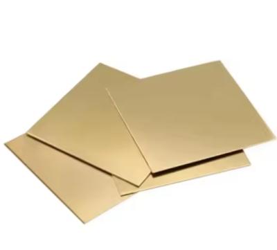 China 0.5mm-3mm Brass Plate C24000 C23000 C22000 C21000 For Industrial Use for sale