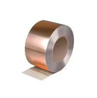 China 30mm-800mm Copper Strip Coil Foil Roll For Electrical Construction Applications for sale