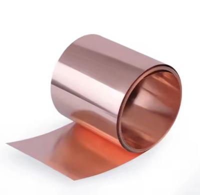 China 30mm-800mm Copper Strip Coil Foil Roll For Electrical Construction Applications for sale