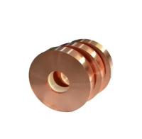 China 30mm-800mm Copper Strip Coil Foil Roll For Electrical Construction Applications for sale