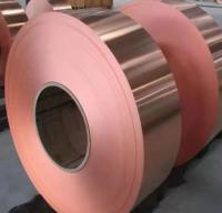 China Bright Bronze Red Decorative Copper Strip In Coil For Interior T2 C10100 C10300 C11000 for sale