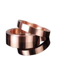 China Bright Bronze Red Decorative Copper Strip In Coil For Interior T2 C10100 C10300 C11000 for sale