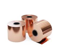 China 0.01mm Thickness Electrolytic Copper Foil Strip Custom Size Fast Shipping for sale