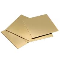 China C26800 H65 Cuzn37 H62 1/2h Brass Sheet 1mm 3mm Copper C22000 C26000 C26200 Brass Plate for sale