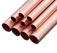 China Customized Size Metal Alloy C70600 C71500 2mm C10100 C10200 C10300 Copper Tube Pipe For Cooling Fins for sale