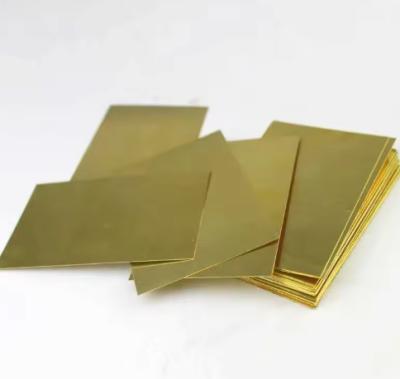 China Phosphor Bronze Brass Sheet Construction Chemical Industries Decorative Use Bright Includes Bending Cutting Welding Features for sale