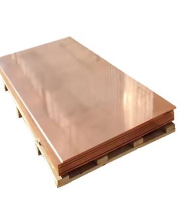 China Pure Copper Plate C10100 Cooper Plate/Sheet for Manufacturing, Diator parts for sale