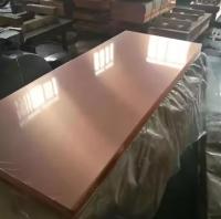 China Pure Copper Plate C10100 Cooper Plate/Sheet for Manufacturing, Diator parts for sale