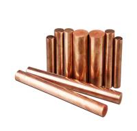 China Pure Red Copper Rod Bright Copper Bar for Industrial Use for Welding Bending Cutting for sale