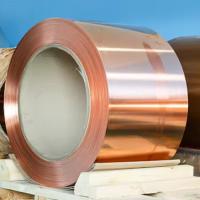 China C11000 T2 Copper Strip Copper Foil 0.004 0.005 0.006 0.008mm for sale