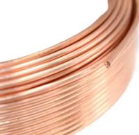 China 0.012-4.5mm Round Flat Enameled Copper Wire For Coils Windings for sale