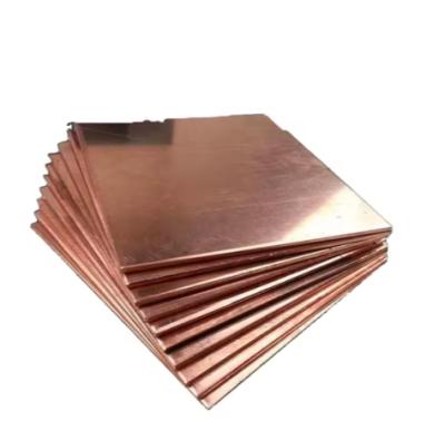 China Customized 0.6mm Thick 99.99% Pure Copper Plates | High-Conductivity Industrial Copper Sheets for sale