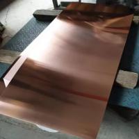 China Low MOQ Copper Cathode Plates 0.3mm-5mm C11000 C17200 C17500 Alloy Sheets for sale
