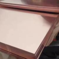 China Low MOQ Copper Cathode Plates 0.3mm-5mm C11000 C17200 C17500 Alloy Sheets for sale