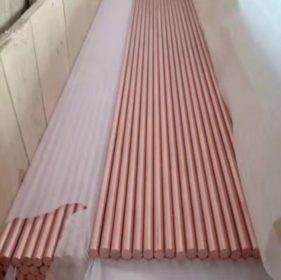 China C17000 C17200 C17500 CuCoNiBe High Precision High Strength Copper Alloy Round Bar Rod for sale
