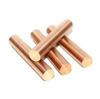 China Pure Copper 99.999% Rods C12200, C90500, CuZn40Pb2 High-Conductivity Bars For Electrical & Industrial Use for sale