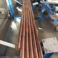 China Pure Copper 99.999% Rods C12200, C90500, CuZn40Pb2 High-Conductivity Bars For Electrical & Industrial Use for sale