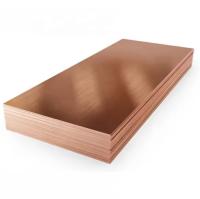 China Premium Decorative Brass Copper Sheets 0.15mm-2.2mm 1/4H Temper For Construction, Electronics for sale