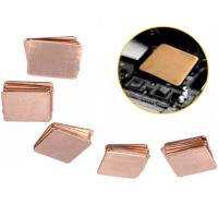 China Red Copper Plate Sheet 0.3mm 0.5mm 08mm Thickness Pure Copper Plate Used for laptop cooling for sale