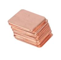 China Red Copper Plate Sheet 0.3mm 0.5mm 08mm Thickness Pure Copper Plate Used for laptop cooling for sale