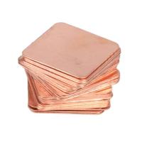 China Red Copper Plate Sheet 0.3mm 0.5mm 08mm Thickness Pure Copper Plate Used for laptop cooling for sale