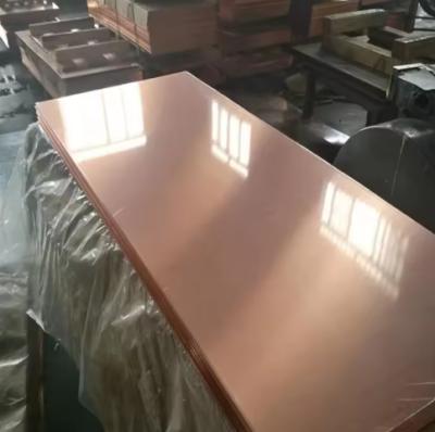 China 0.5mm-40mm Thickness 99.95% Pure ASTM C11000 C12700 JIS C1100 C1100p 4ft x8ft Copper Sheet Copper Plate for sale