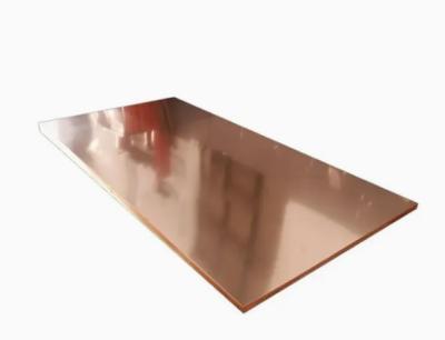 China Decoration ASTM T2 C11000 C10200 Copper Plate Or Brass Copper Alloy Sheet For Building Materials for sale