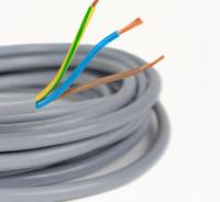 China PVC Cotton Covered Electrical Wires 200m MOQ Insulated IEC Single Core Stranded Conductor Pure Copper Power Heating Applications for sale