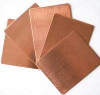China Beryllium Copper CuNi2Be Brass C17510 Copper Sheet / Plate For Decoration for sale