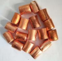 China 99.999% High purity Copper Particles Pure Copper Pellets 99% Cu Granules Evaporation Coating for sale