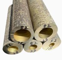 China Hollow Bronze Bar 80X40X1000mm Copper Tube Brass Tube En ASTM C35000/Cw612n Compliant Brass Pipes for sale