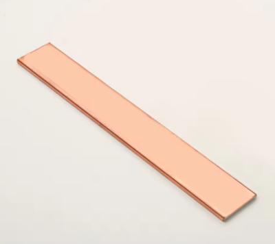 China High Conductivity Copper Clad Steel Flat Bar for Lightning Protection & Grounding Systems for sale