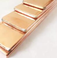 China High Conductivity Copper Clad Steel Flat Bar for Lightning Protection & Grounding Systems for sale