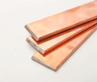 China High Conductivity Copper Clad Steel Flat Bar for Lightning Protection & Grounding Systems for sale