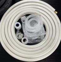China Premium Insulated Copper Pair Coils Line Sets For HVAC Systems OEM Custom Sizes for sale